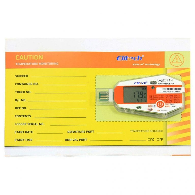 WHO approved Single Use Temperature Data Logger with LCD Display Model: LogET-1 - Optimum ...